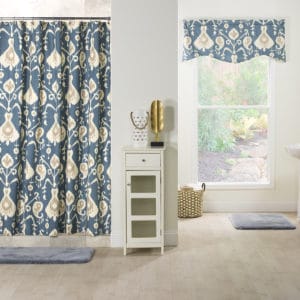 Shower curtain with matching window curtain store